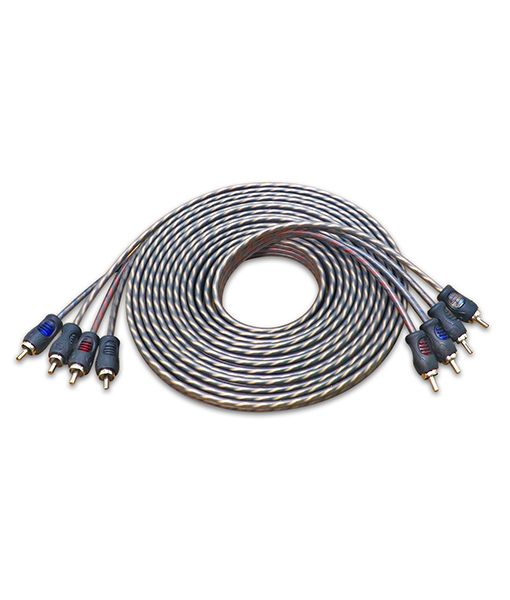 RCI417 Echo Series 17ft 4-Channel Twisted Pair OFC RCA Cable - Recoil ...