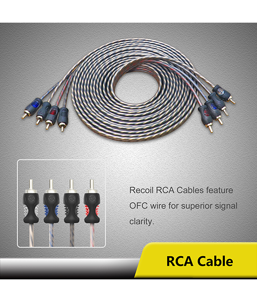 RCK44 Recoil 4AWG 4-Channel Complete Wiring Kits - Recoil Audio USA