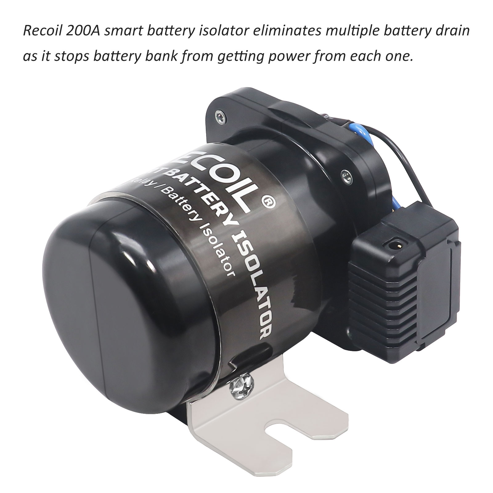 SRL200 Microprocessor Controlled 200A Smart Battery Isolator and High ...