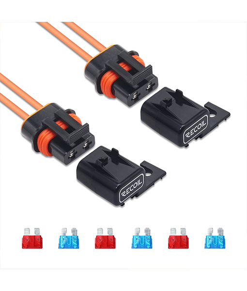 WFH16-2 Weatherproof ATO/ATC fuse holder with cover, with 10A and 15A ...